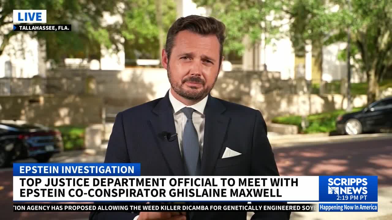 Top Justice Department official to meet with Epstein co-conspirator Ghislaine Maxwell