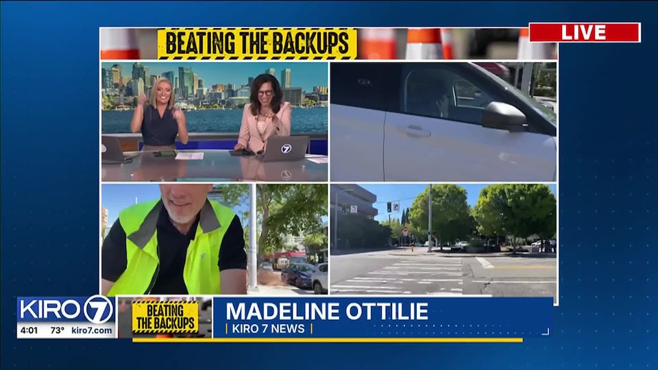 VIDEO: Which way is quickest to beat the traffic chaos?