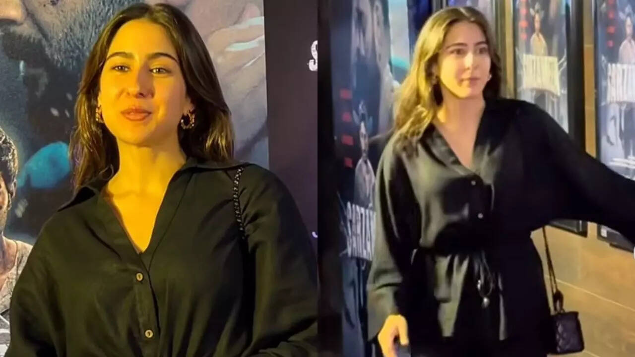 Sara Ali Khan’s heel breaks during brother Ibrahim Ali Khan’s ...