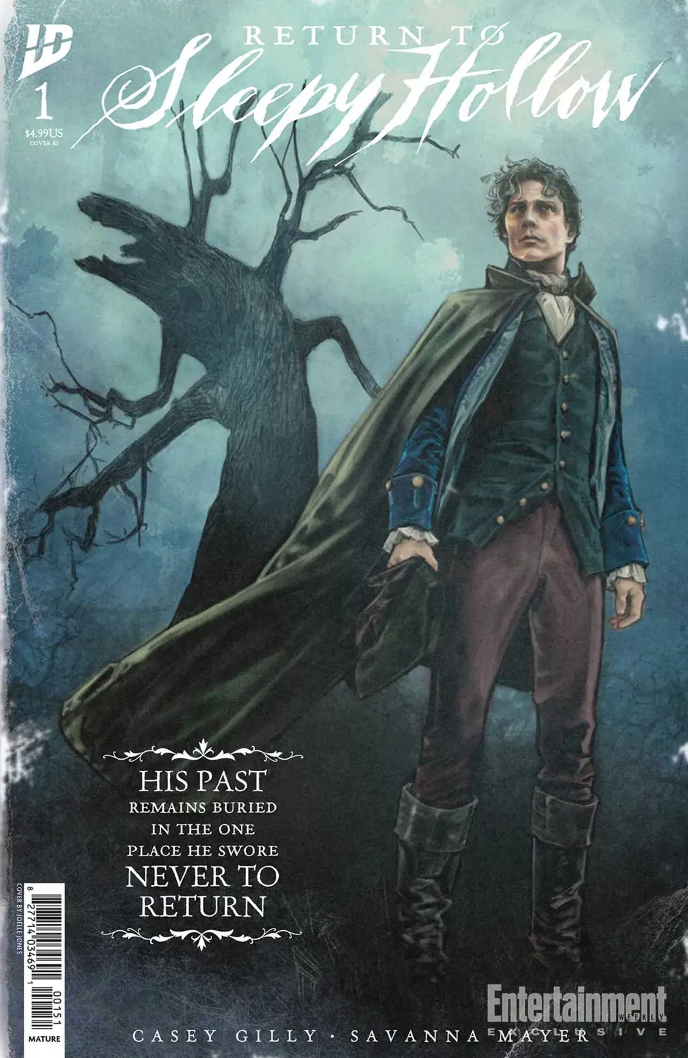 Tim Burton's Sleepy Hollow Sequel Comic Shares Exclusive First Look