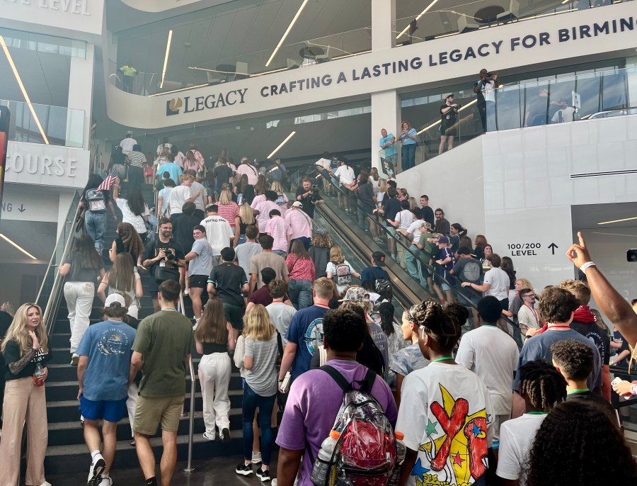 Thousands arrive in Birmingham for Motion Conference at Legacy Arena