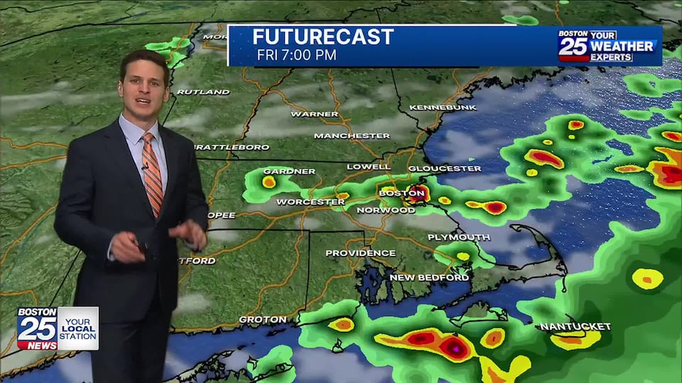 Boston 25 Thursday Late Night Weather Forecast