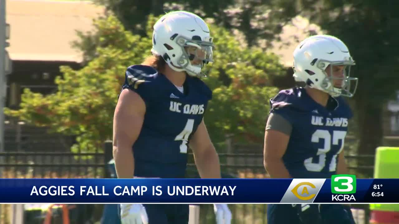 UC Davis Aggies football camp underway as team aims to build on last ...