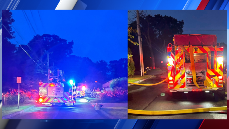 Chicopee crews put out basement fire on jacob Street