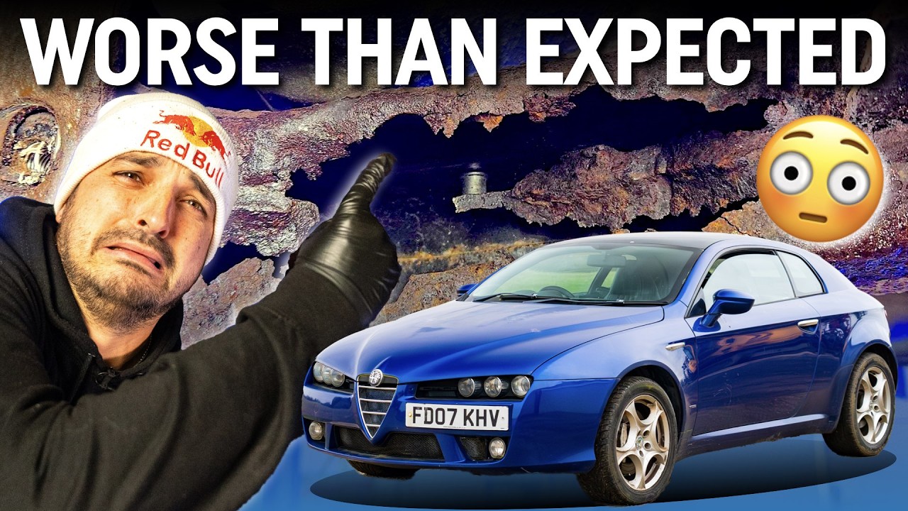 Restoring a £1700 Alfa Romeo Brera with Severe Rust Issues