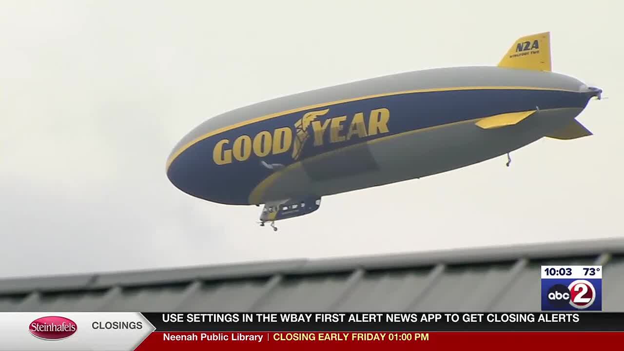 Iconic Goodyear blimp celebrating 100 years with a stop at EAA AirVenture