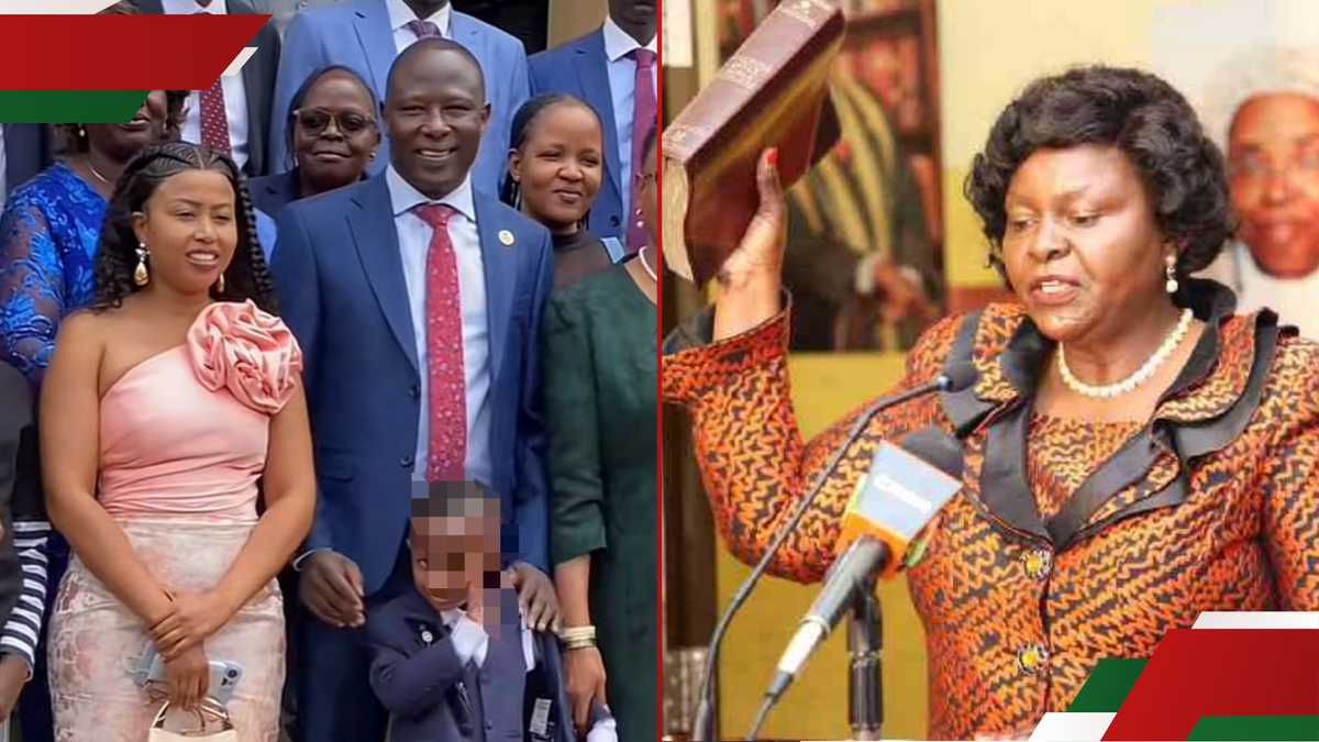 Kenyans compare Mary Chebukati, IEBC chair Erastus Ethekon's wife's fashion senses