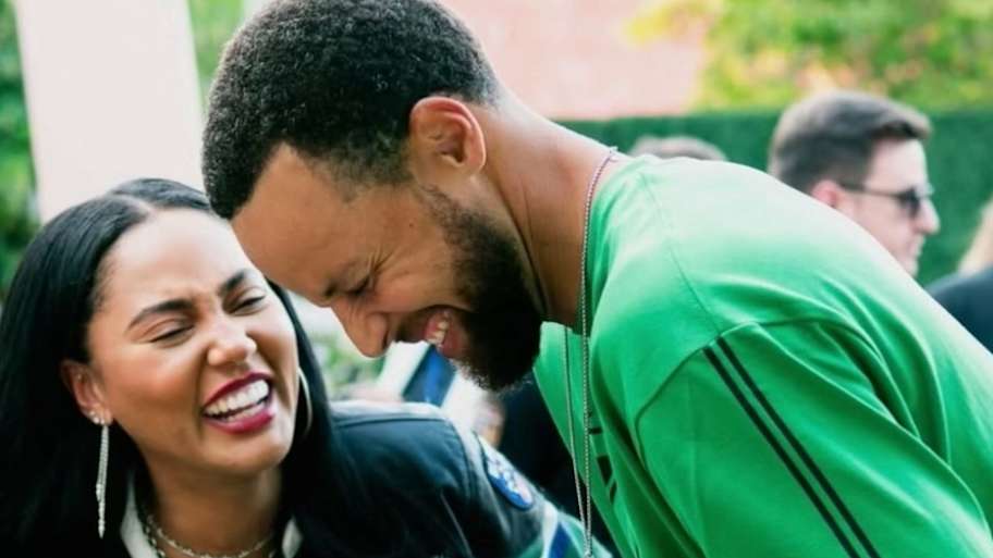 Stephen Curry's wife Ayesha shares 'bliss' family hug photo with baby Cai
