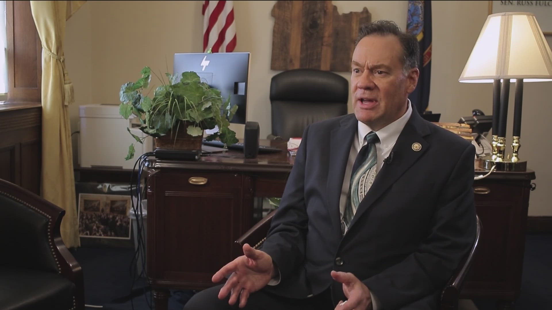 Idaho Rep. Russ Fulcher says he supports releasing the Epstein files