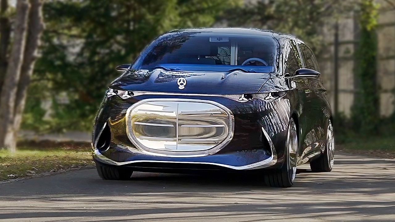 NEW Mercedes V-Class Concept – The Most Luxurious Van in the World