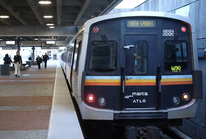 Man in wheelchair falls onto tracks at Buckhead MARTA station