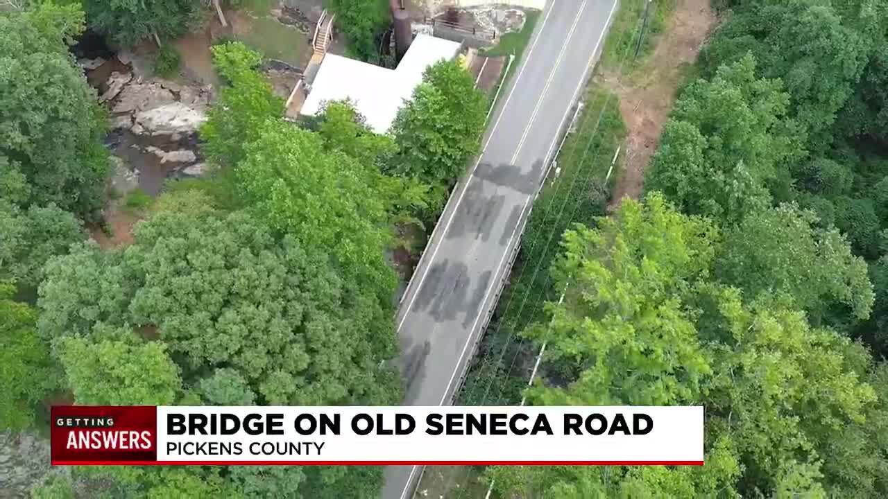 Getting Answers: Bridge in Pickens Co. temporarily closed, SCDOT says
