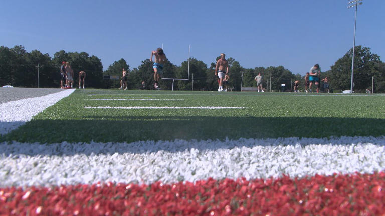 School installs new field turf that is cooler than standard turf