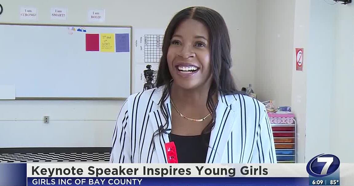 Former NASA intern inspires young girls to reach for the stars
