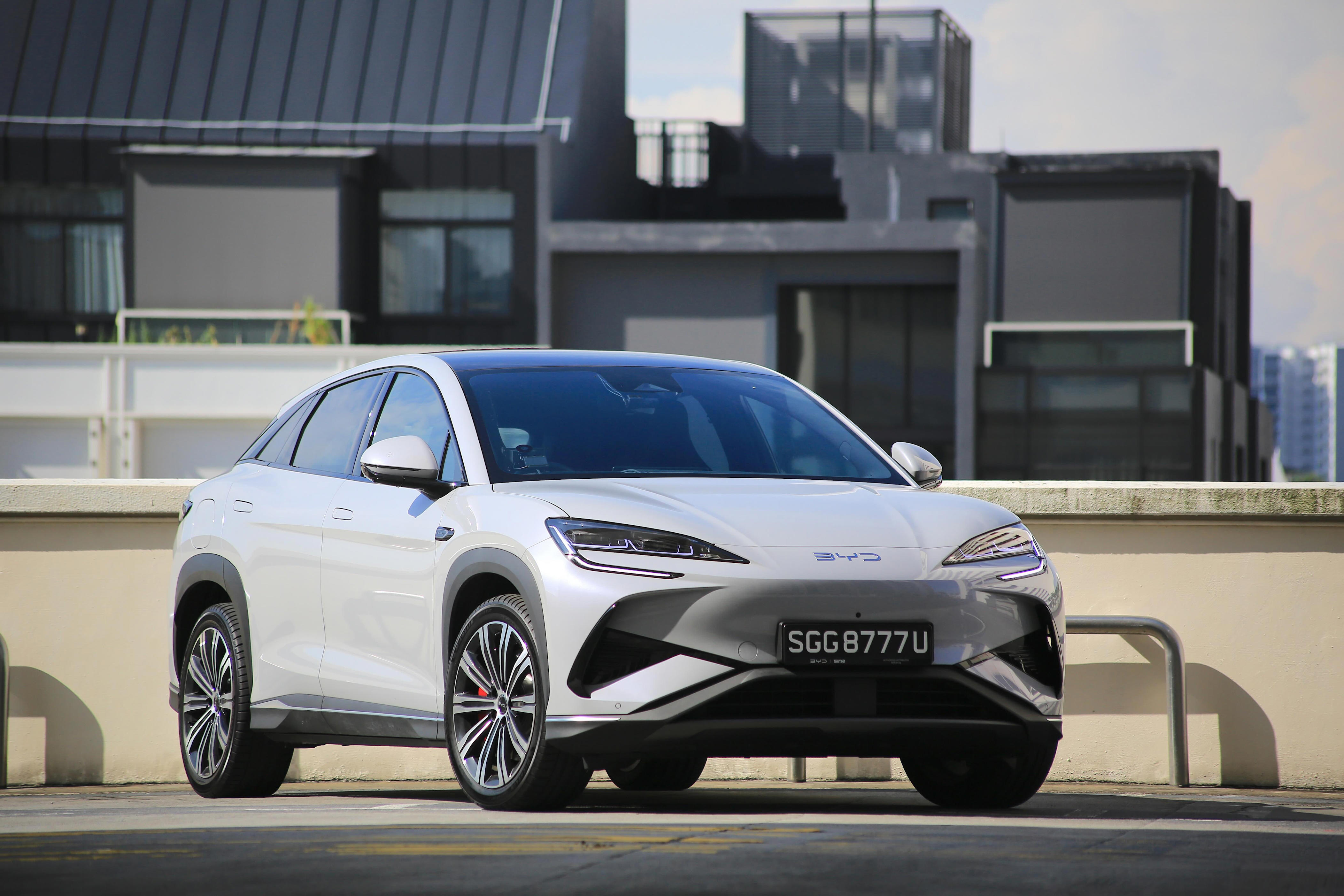 I test drove BYD's latest midsize SUV. It accelerates faster than a ...