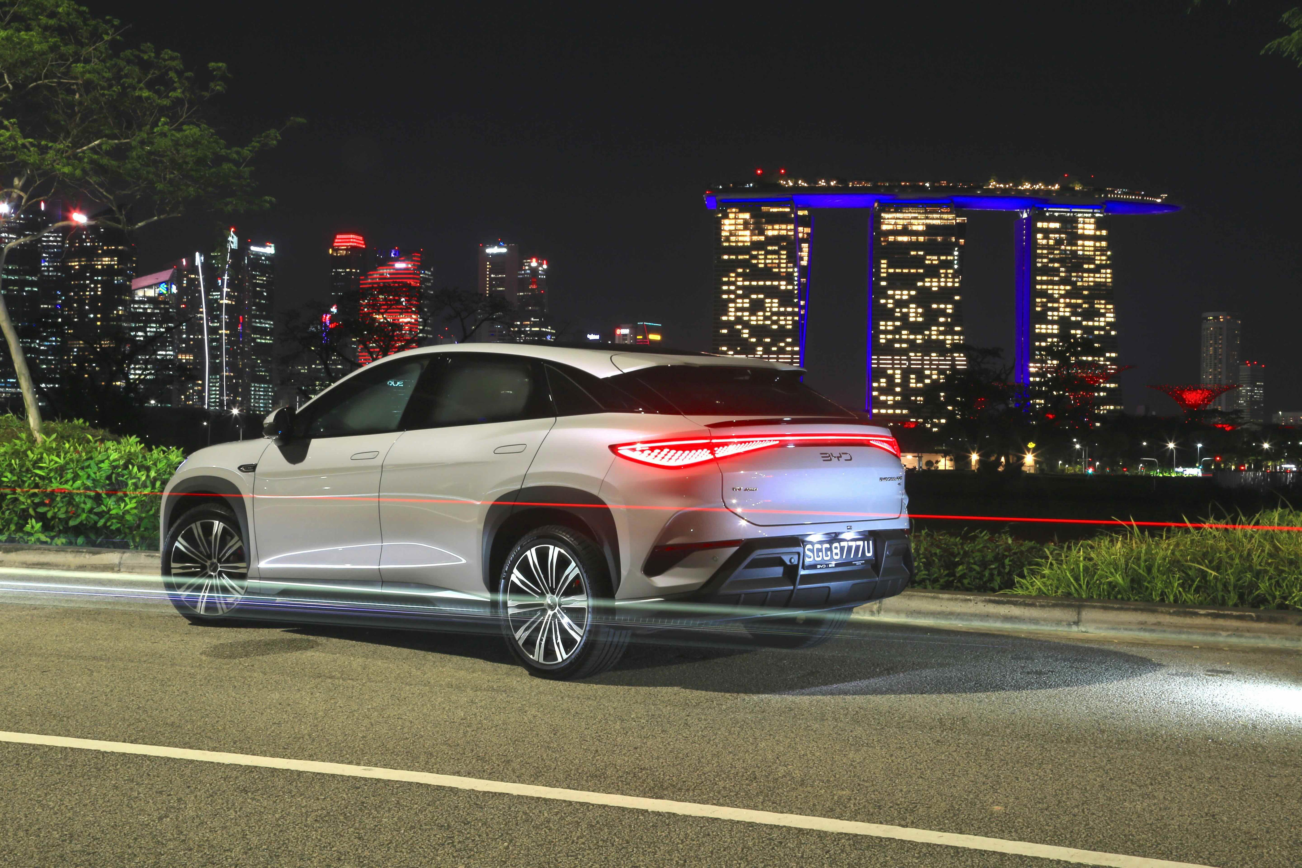 I test drove BYD's latest midsize SUV. It accelerates faster than a ...