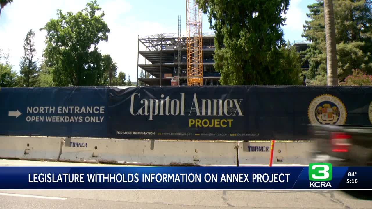 California legislature keeps costs secret on Capitol Annex Project