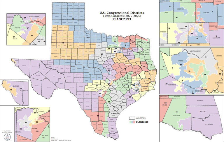 First meeting for redistricting in Texas Special Session kicks off with ...