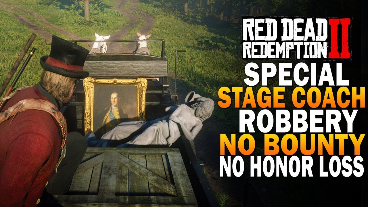 Special Stage Coach Robery! No Bounty & Easy Money! Red Dead Redemption ...