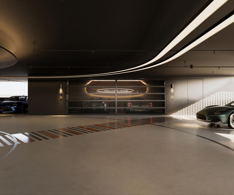 Ultra-Luxury Pagani Residences Have A Private Garage Within A Garage