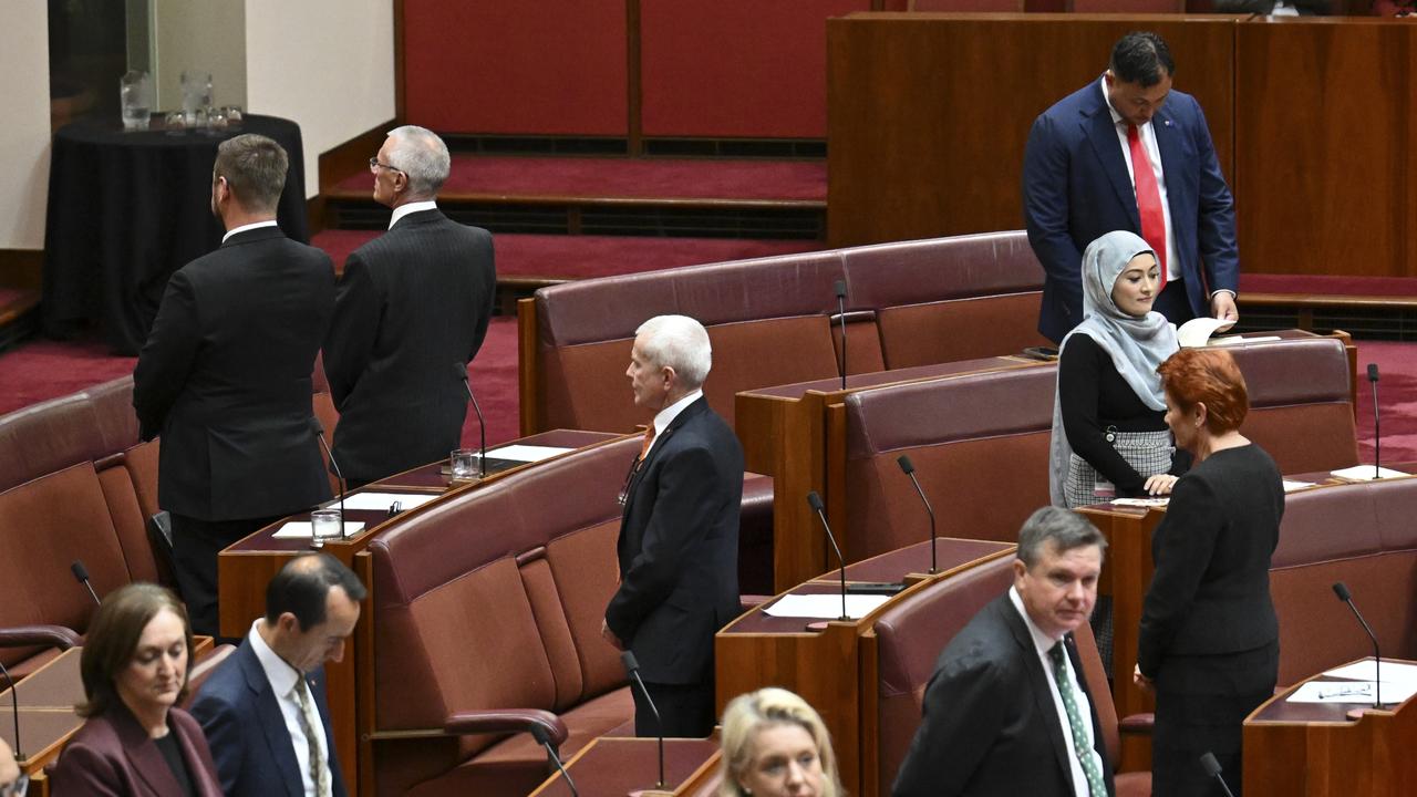 ‘One flag’: Senior Lib’s defiant stance