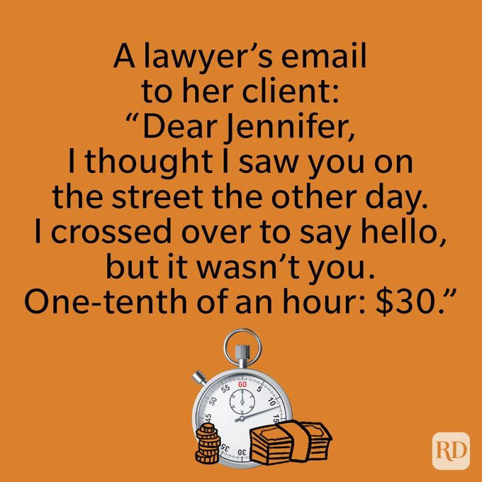 107 Lawyer Jokes That Any Jury Would Agree Are Hilarious
