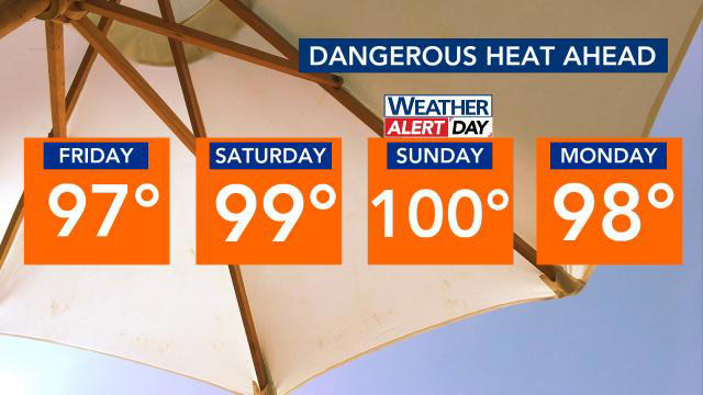 Tracking dangerous heat: Power restored at Knightdale neighborhood ...