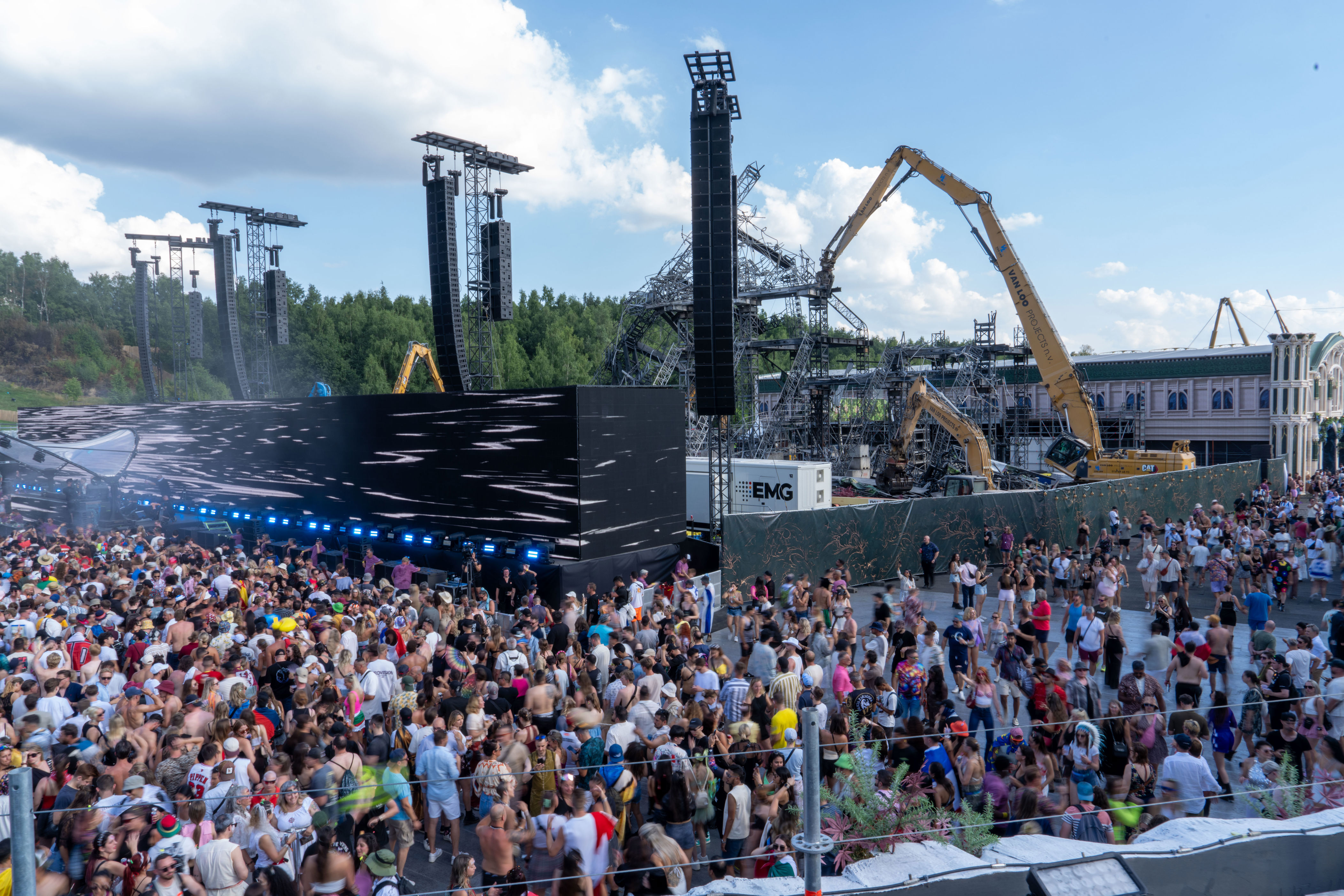 Tomorrowland 2025 - Début du second week-end de Tomorrowland, avec une scène principale inchangée