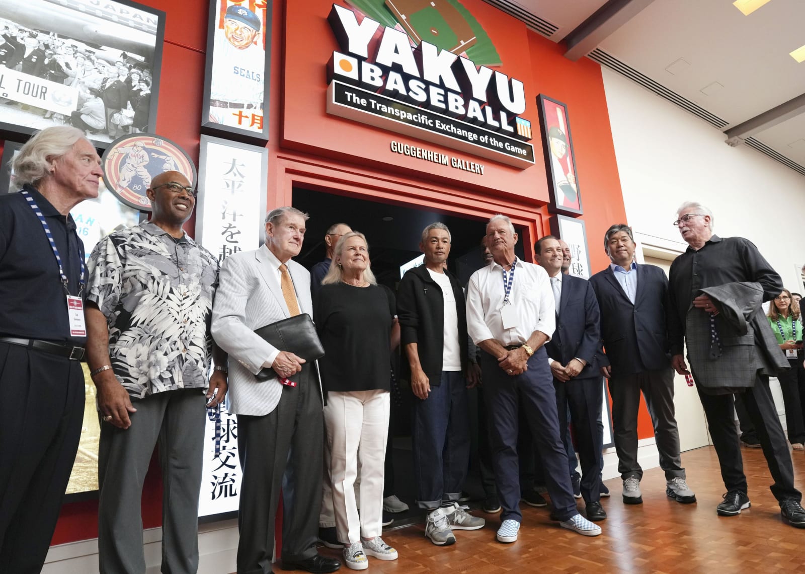 Baseball: Ichiro attends opening of Japan-linked Hall of Fame exhibit