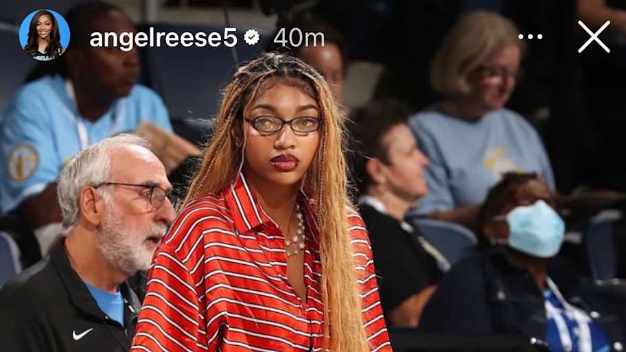 Angel Reese strangely posts sideline fit, TikTok dance after Sky ...