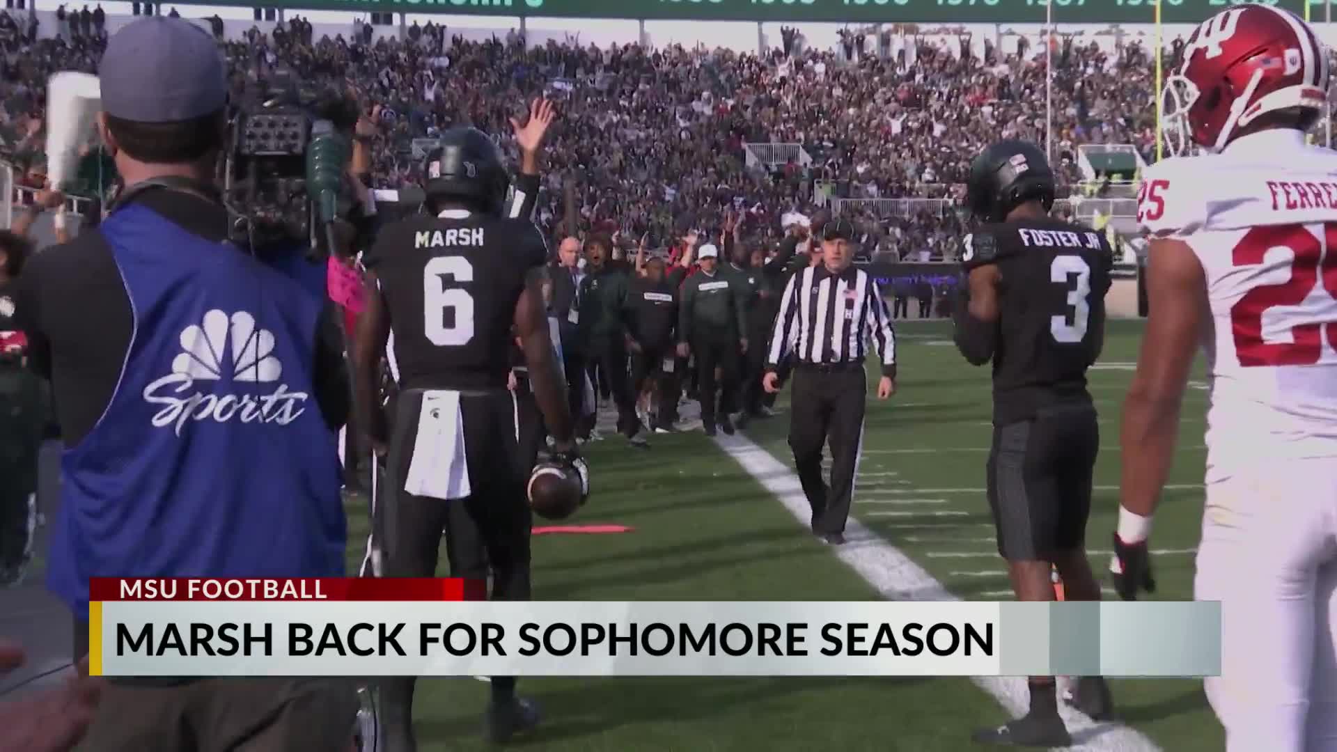 Nick Marsh talks decision to not leave Michigan State for more money