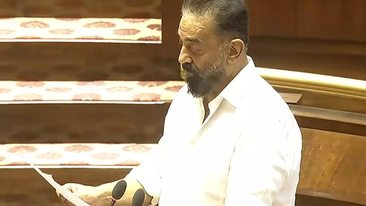 Kamal Haasan begins his Rajya Sabha journey in Tamil; gears up for next ...