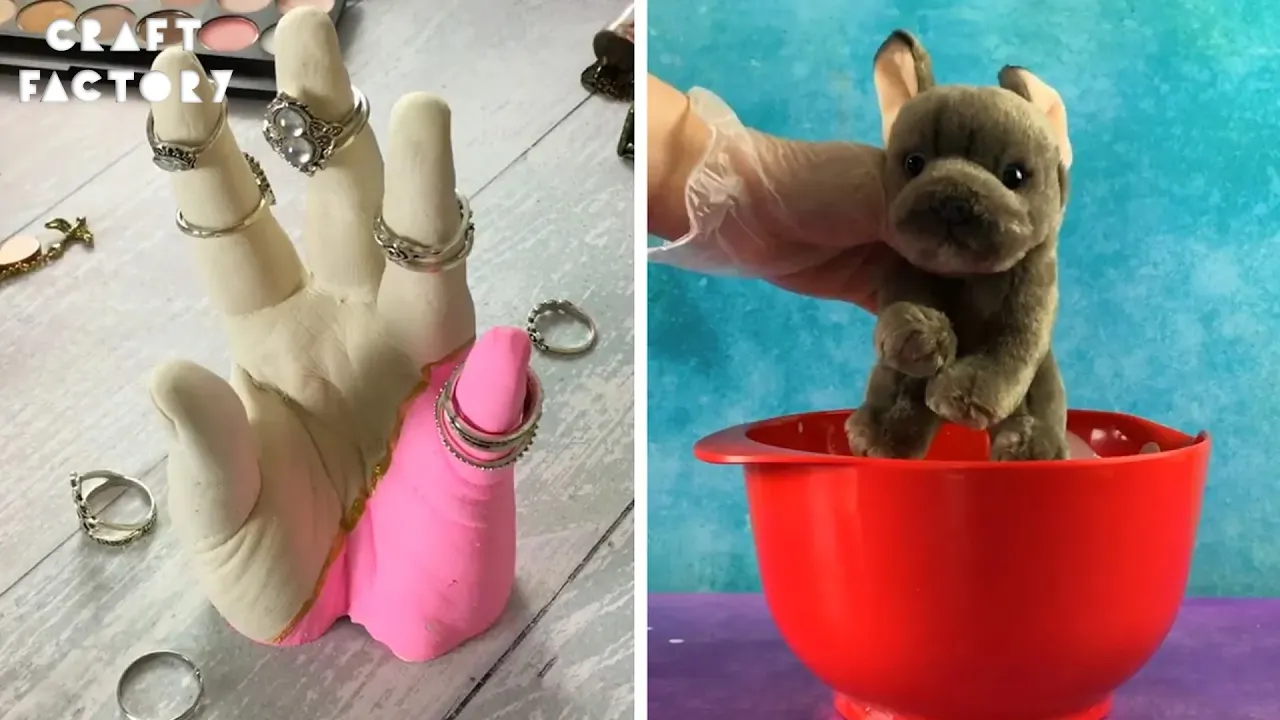 18 Handy Plaster and Cement Crafts For Your Home| Craft Factory