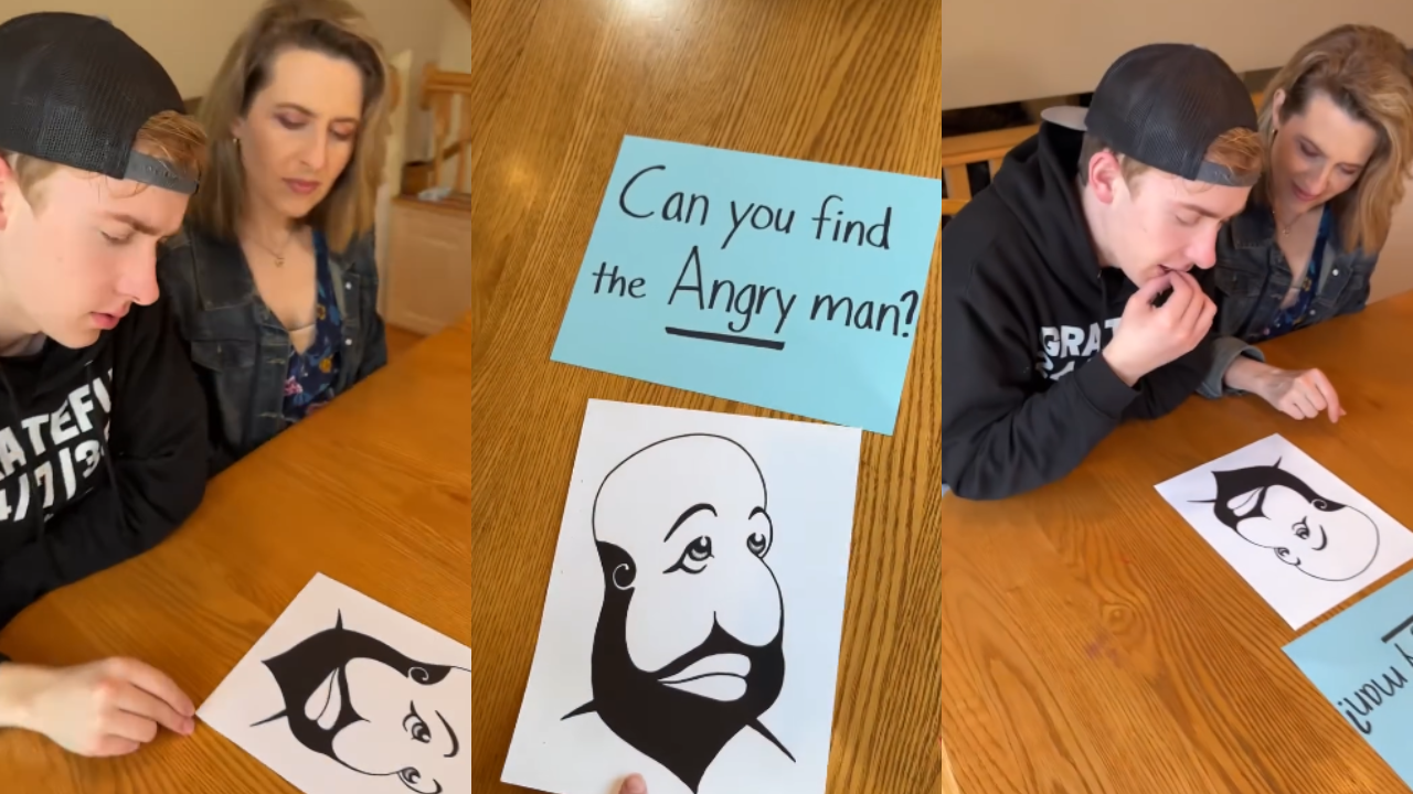 Can You Spot the Angry Man? 99% Fail This Challenge!