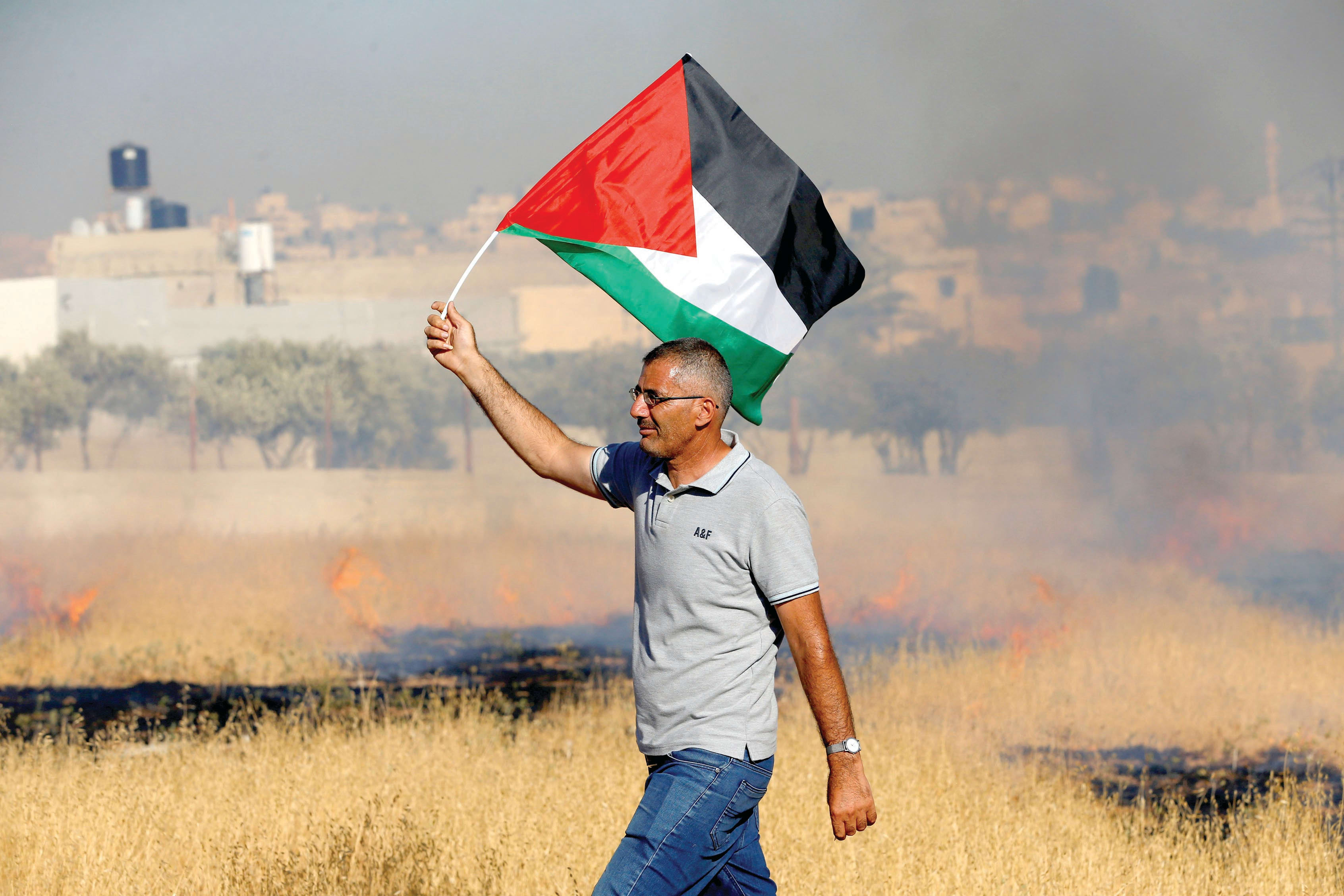 UK backs future Palestinian statehood but says ceasefire top priority