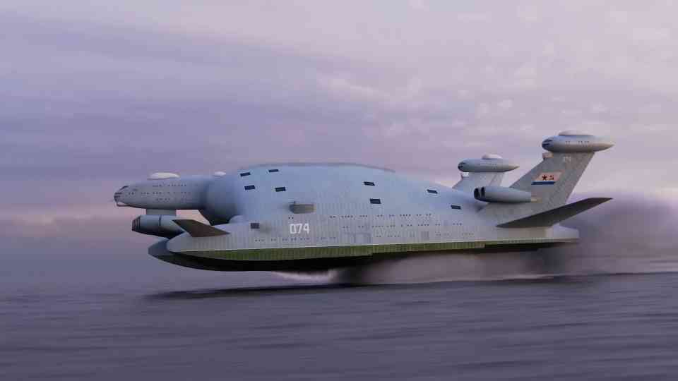 Caspian Sea Monster - The Untold Story of Russia’s Ekranoplan