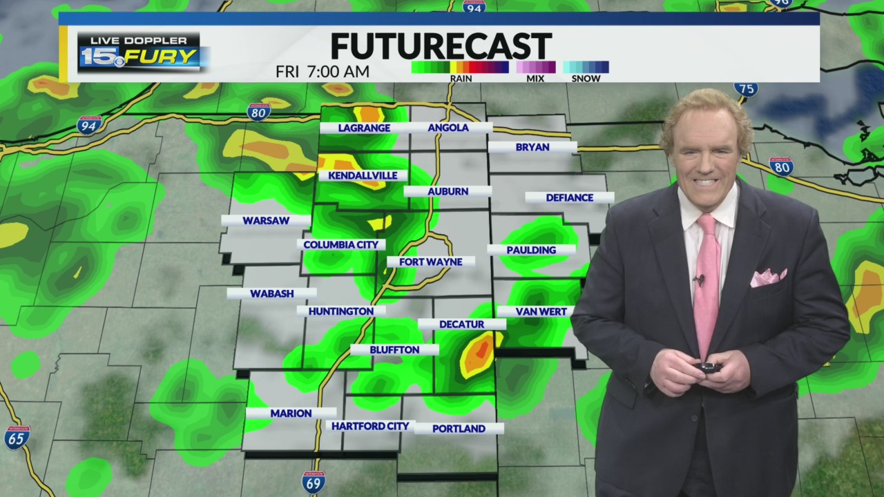 Scattered storms with oppressive humidity today