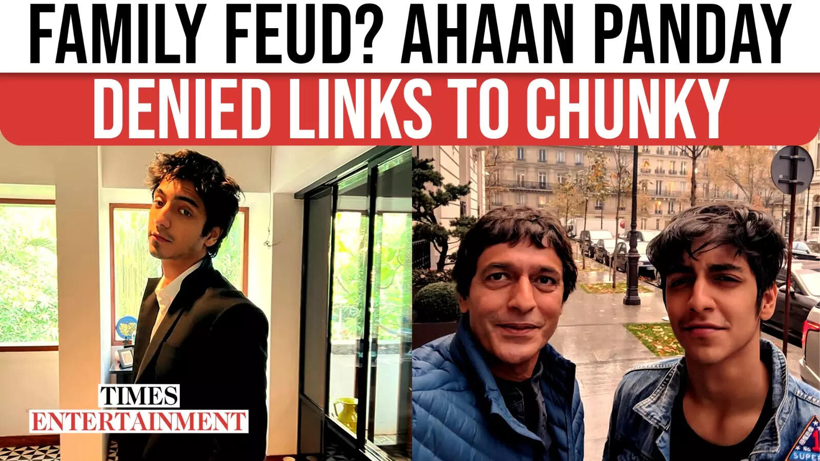 Throwback: Ahaan Panday Denied Connection to Chunky Panday—Now That’s ...