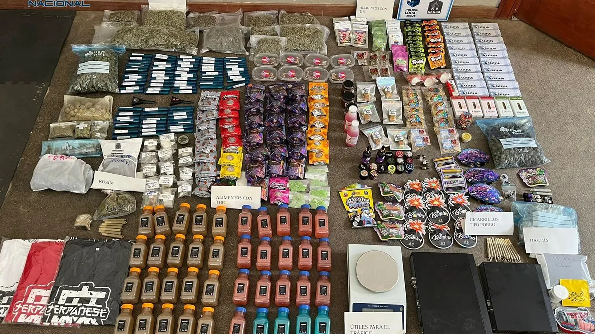 Desmantelan una red de venta ilegal de droga camuflada como ...