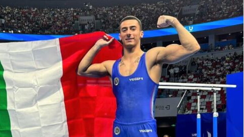 Lorenzo Bonicelli cade nella prova agli anelli alle Universiadi ...