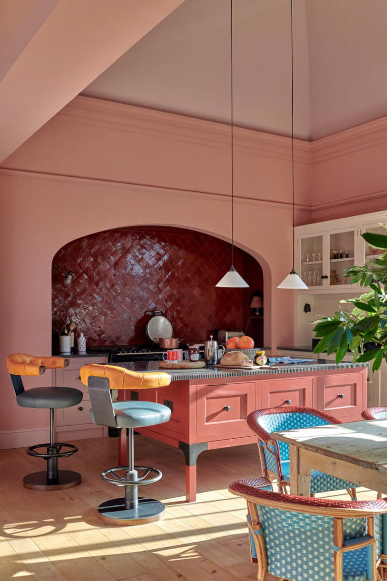 La interiorista de esta bonita casa de campo: "El resultado fusiona con ...