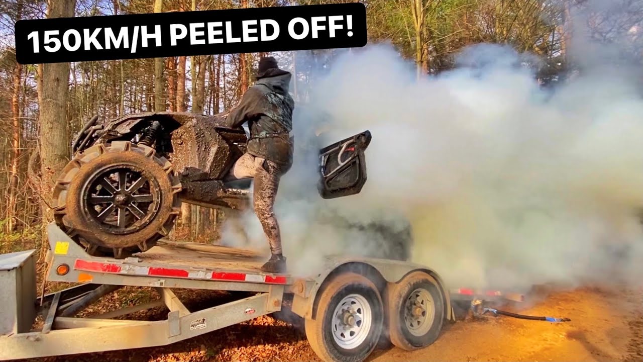 Ultimate Trailer Burnout Challenge – Smoke, Screams & Full-Throttle Action!