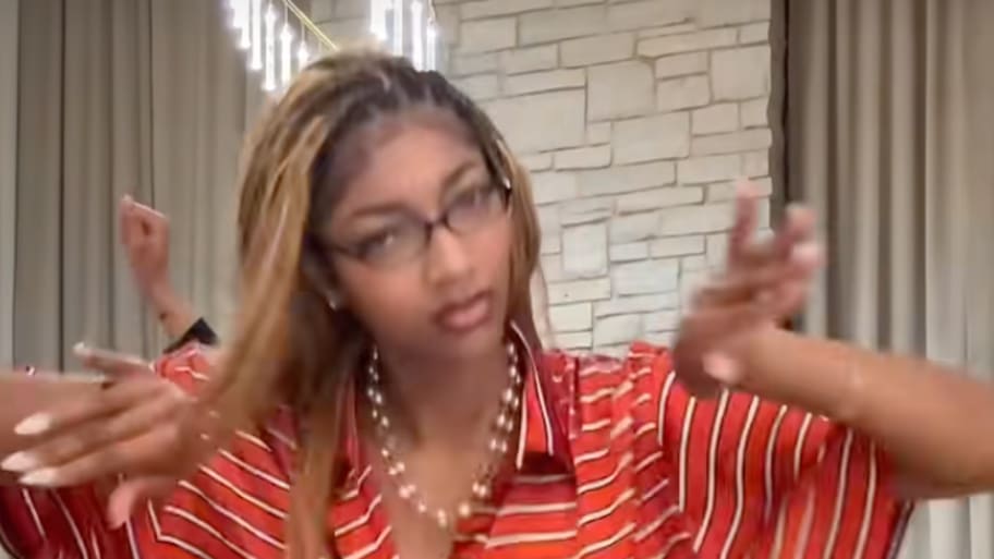 Angel Reese strangely posts sideline fit, TikTok dance after Sky ...