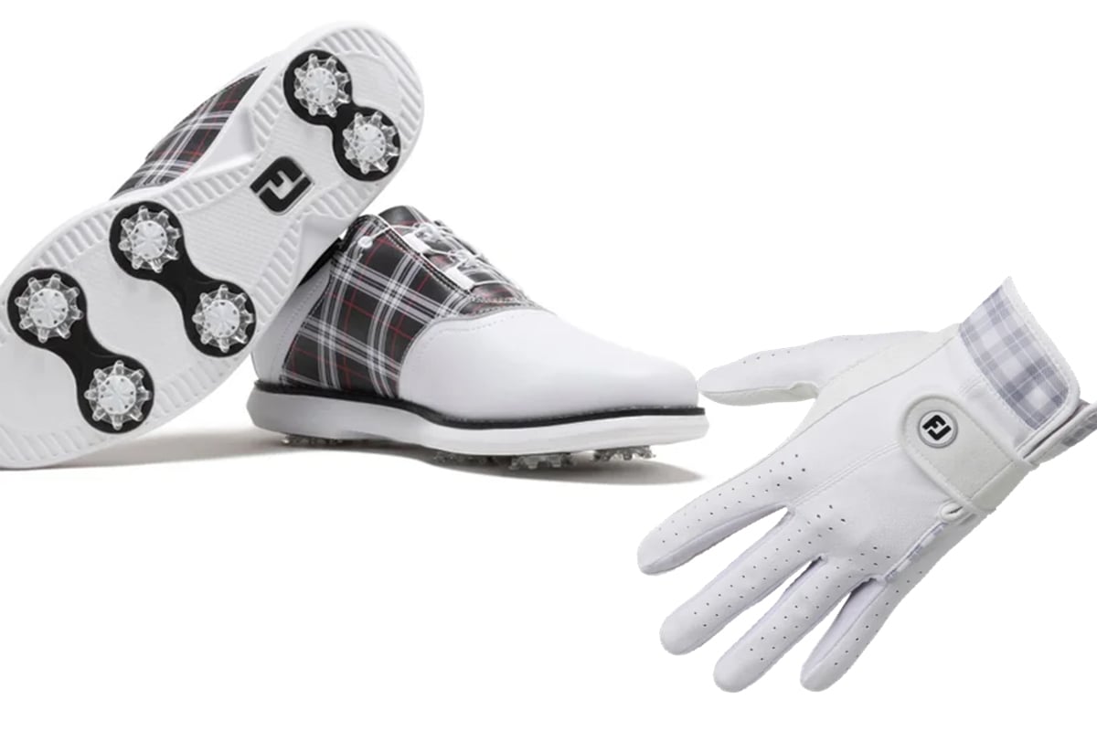 フットジョイの人気シリーズが一新！ チェック柄がオシャレなシューズ「eComfort BOA」とグローブ「Lady eComfort」が登場