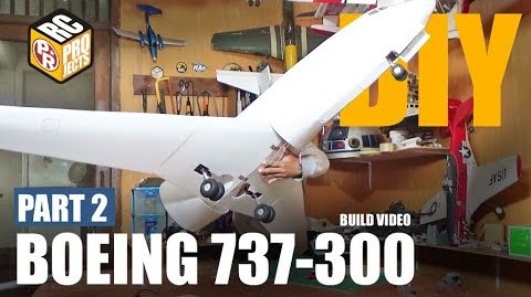 How to Build an RC Boeing 737 Wing Assembly & Electronics