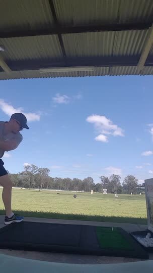 Driving Range Trick Shot Fail