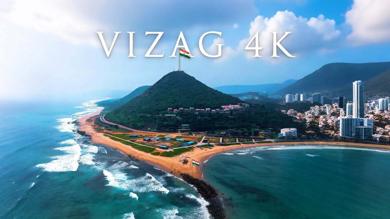 Visakhapatnam in 4K – Coastal City Life and Development in Vizag