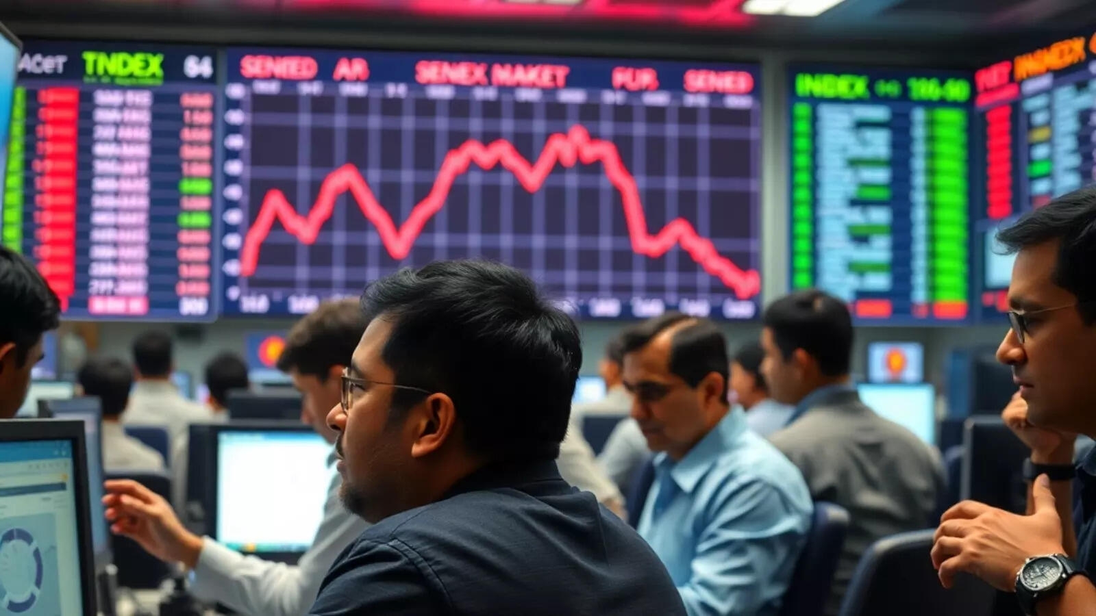 Why stock market is down today? Sensex plunges over 700 pts, Nifty ...