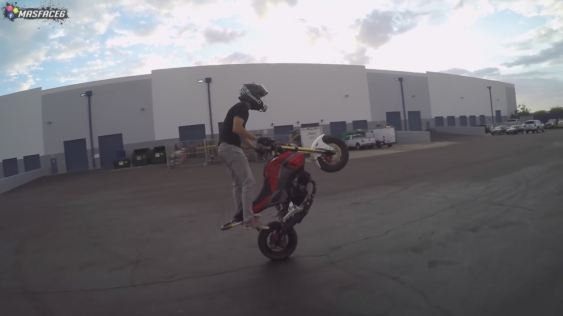 How to Wheelie Standing on Your Seat