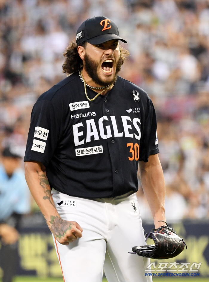 Thankfully, the first-place team took it out before the monster pitcher ...